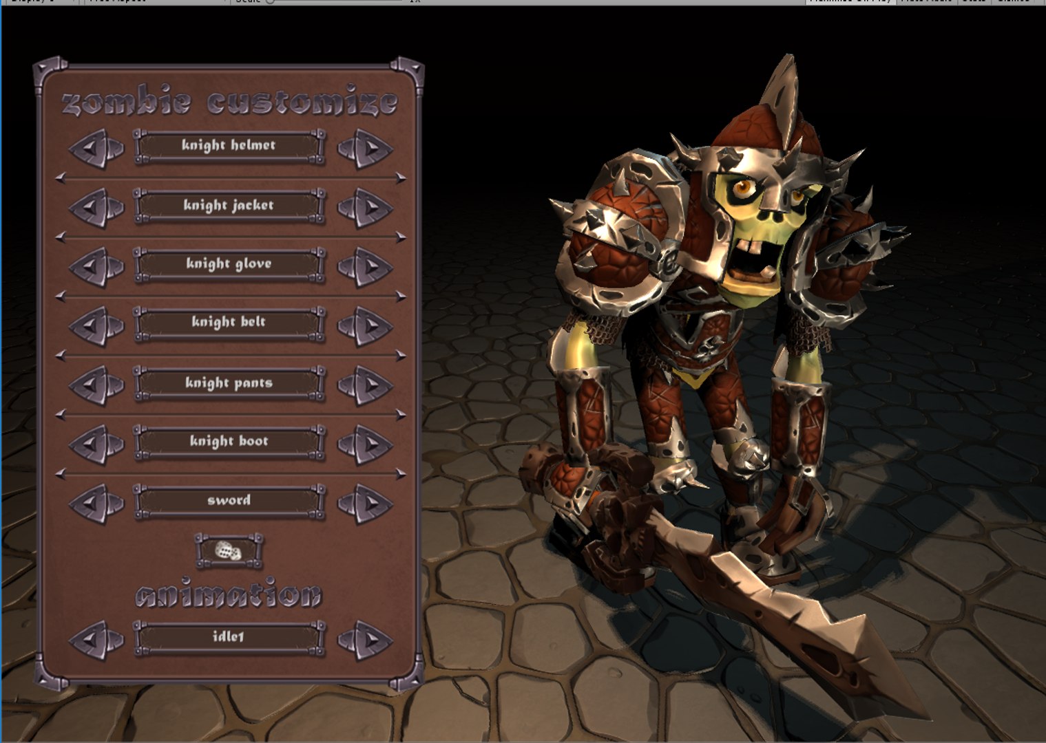 3D Customization Stylized Zombie Animations - TurboSquid 1320293