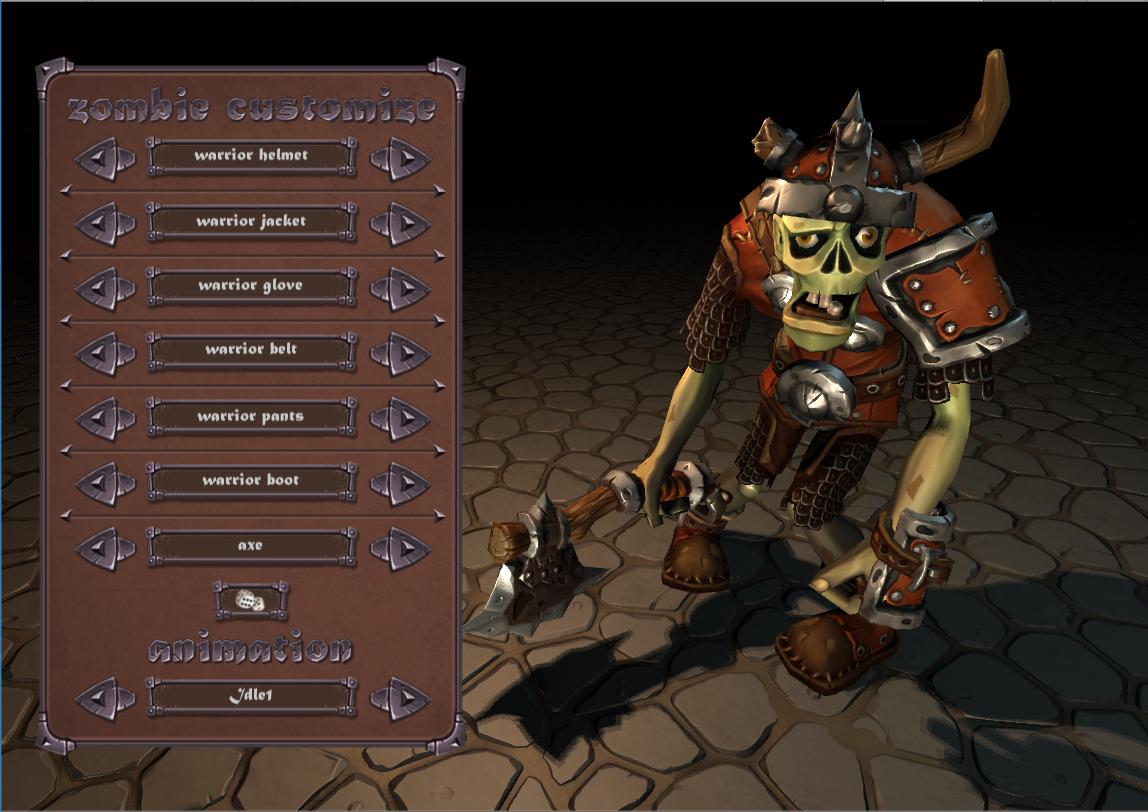 3D customization stylized zombie animations - TurboSquid 1320293