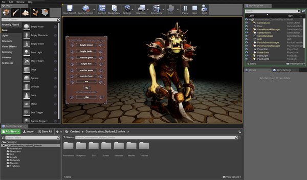 3D customization stylized zombie animations - TurboSquid 1320293