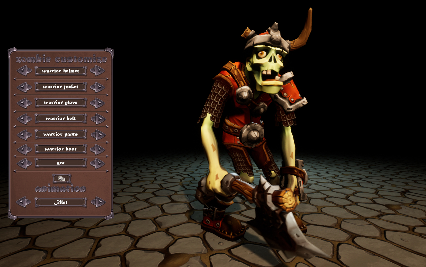 3D customization stylized zombie animations - TurboSquid 1320293