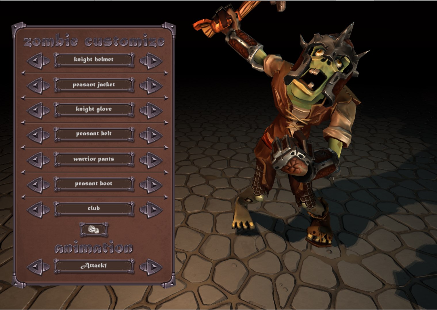 3D Customization Stylized Zombie Animations - TurboSquid 1320293
