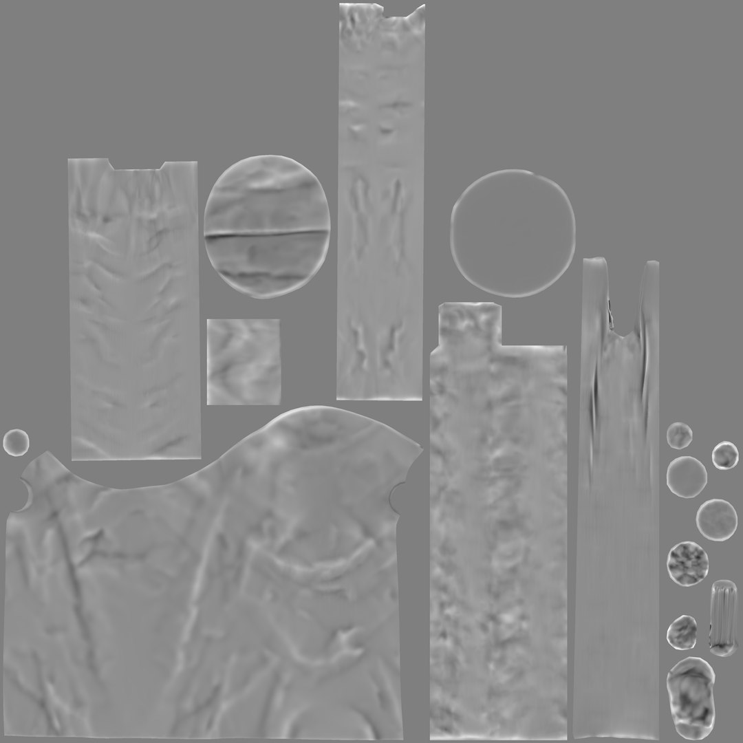 3D Stylized Wood Sticks Set Model - TurboSquid 2414714