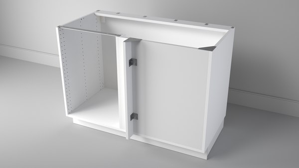 3D Sektion blind corner base cabinet model - TurboSquid 1977780