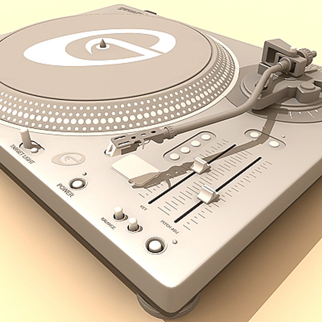 Turntable Turn Table 3d Model
