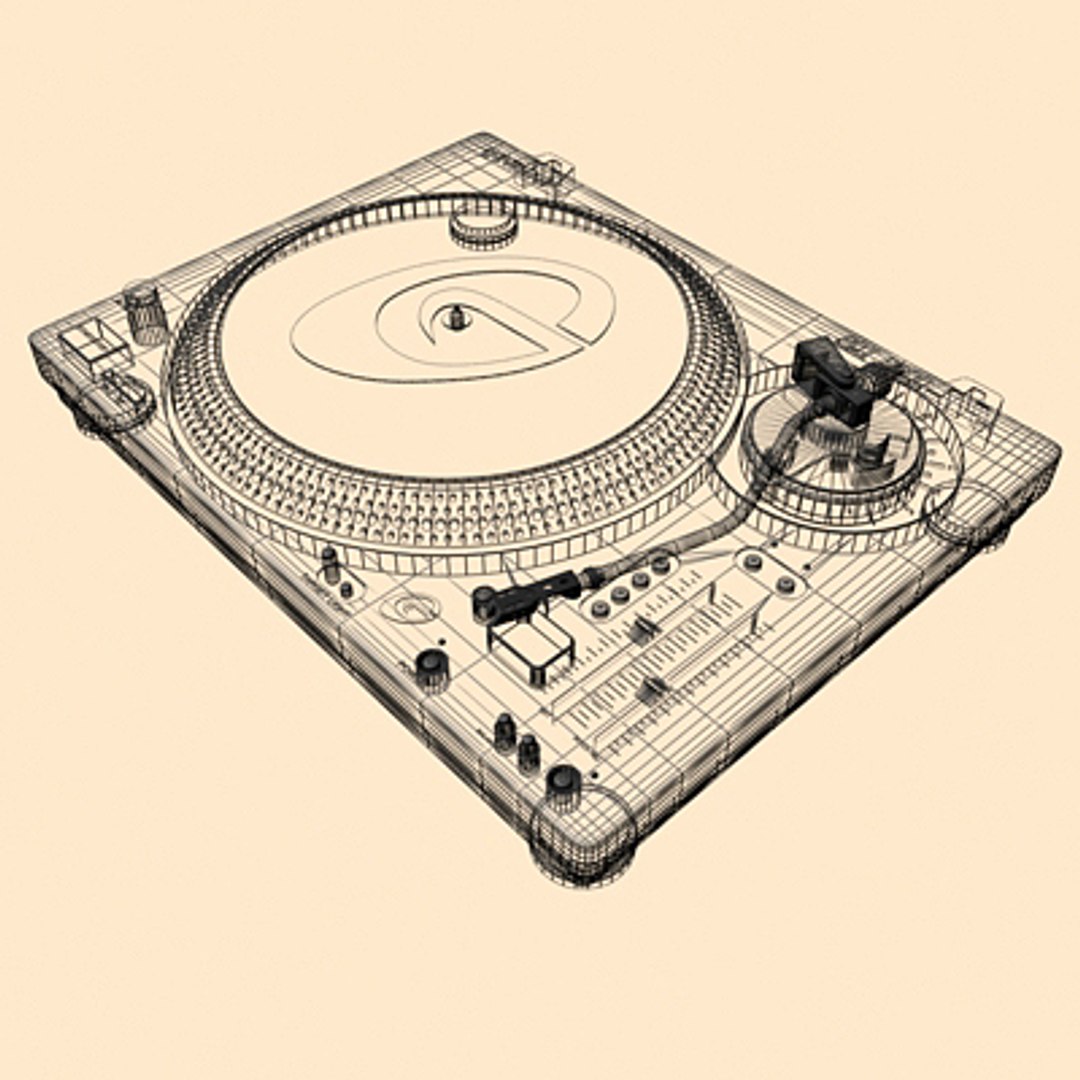 Turntable Turn Table 3d Model