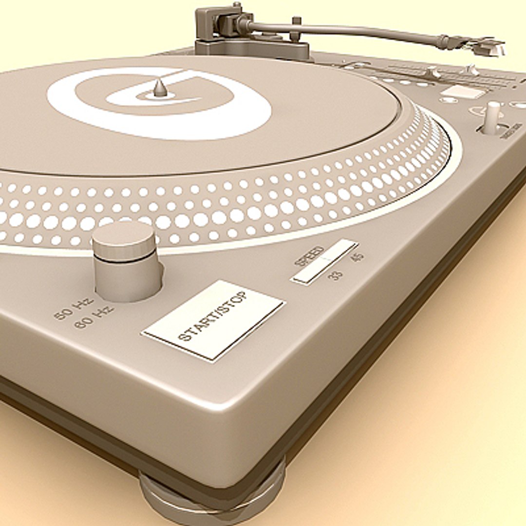 Turntable Turn Table 3d Model