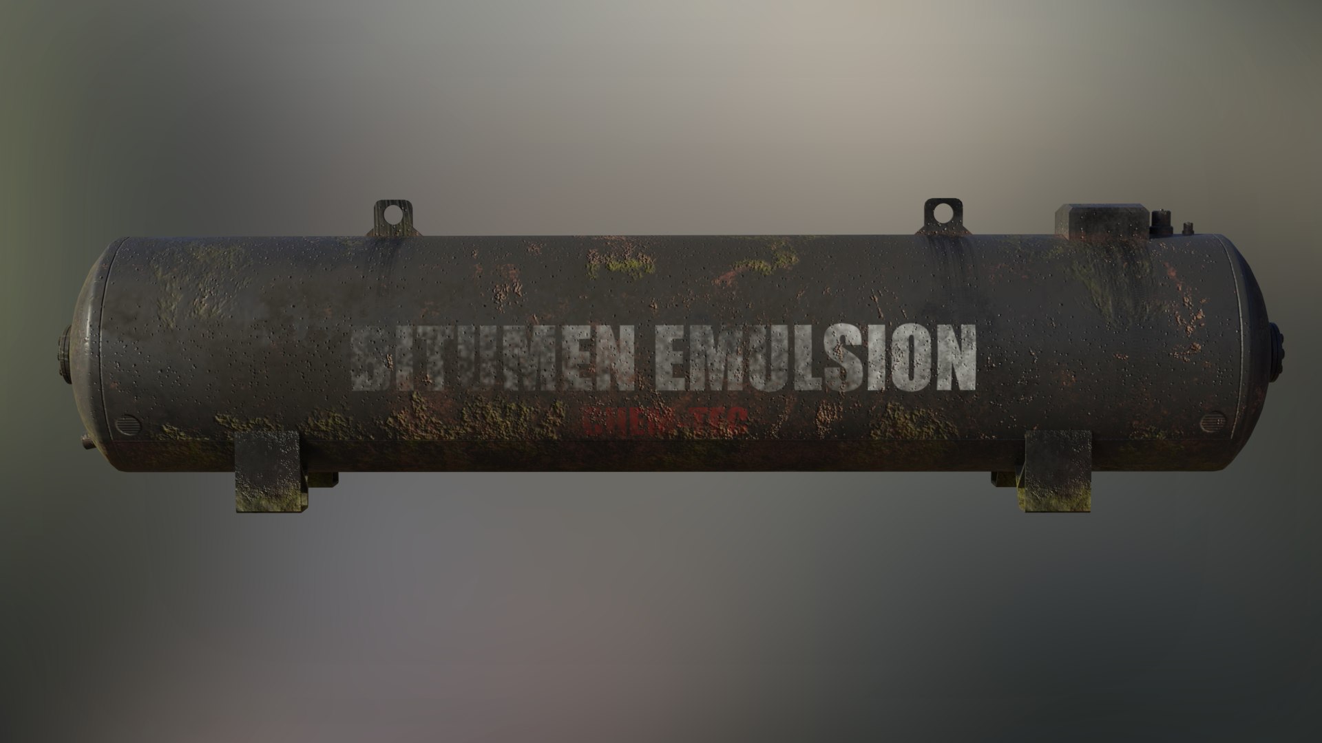 3D model Industrial Bitumen Emulsion Storage Tank - TurboSquid 1806510