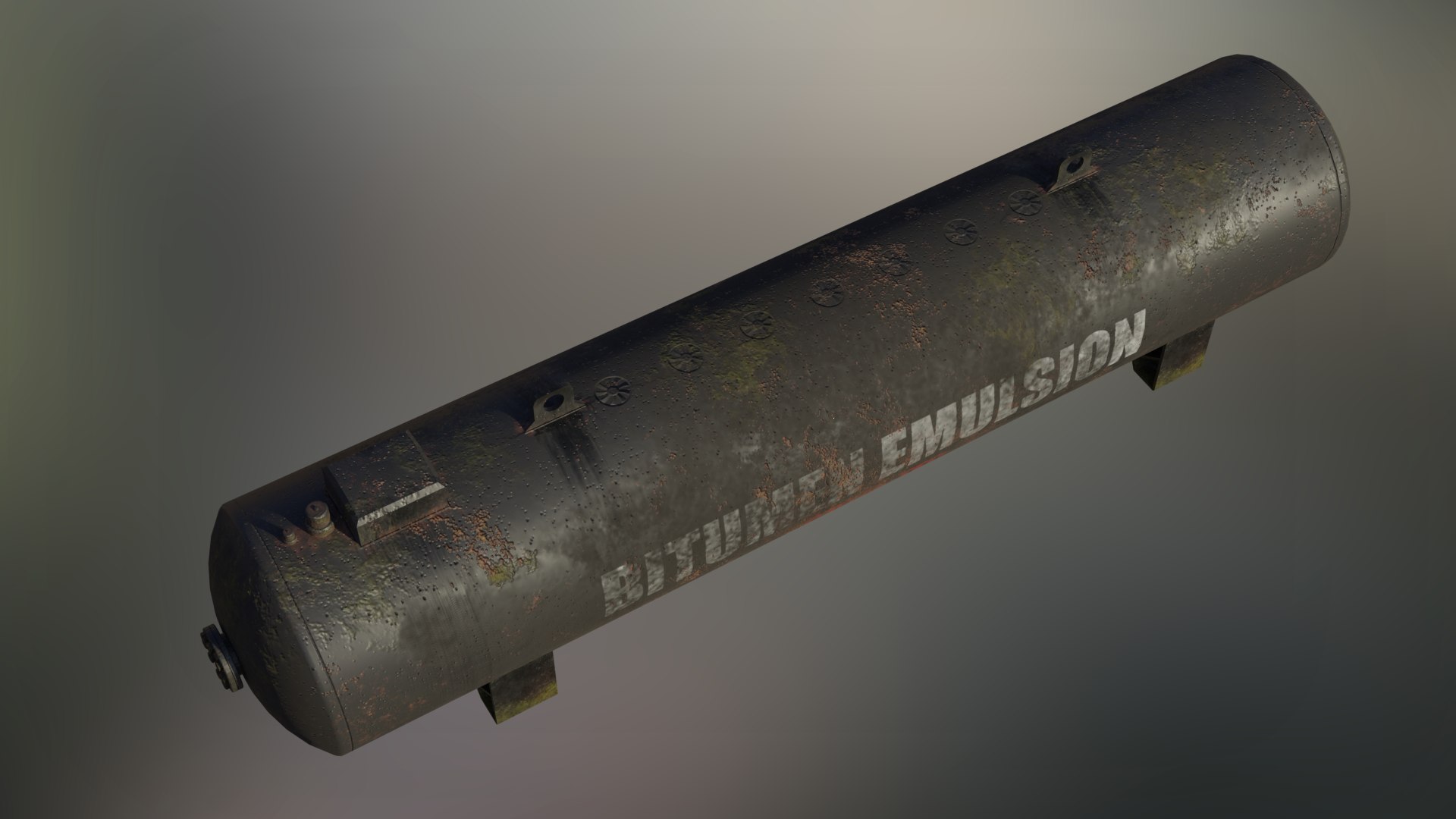 3D model Industrial Bitumen Emulsion Storage Tank - TurboSquid 1806510