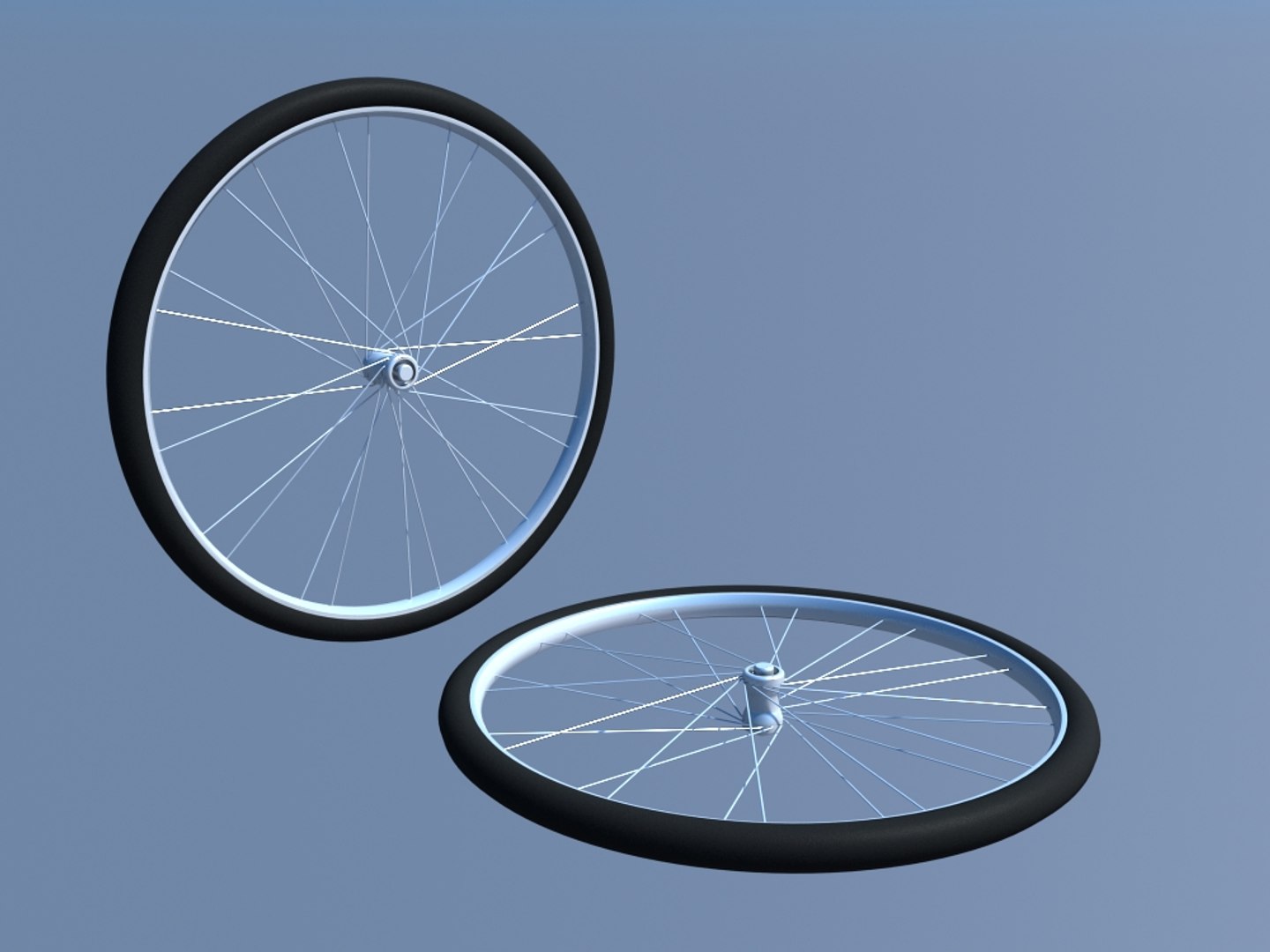 Bicycle Wheel 3d Model
