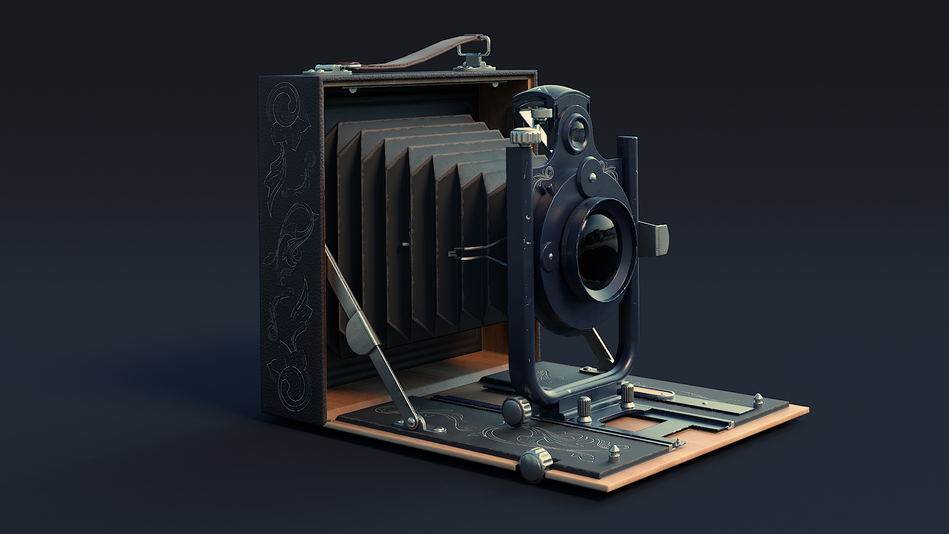 Close-up Old Camera 3D - TurboSquid 1313708