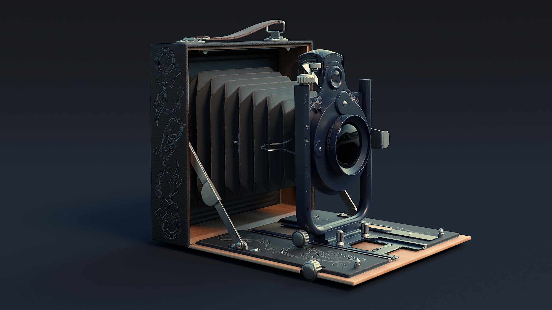 Close-up Old Camera 3D - TurboSquid 1313708