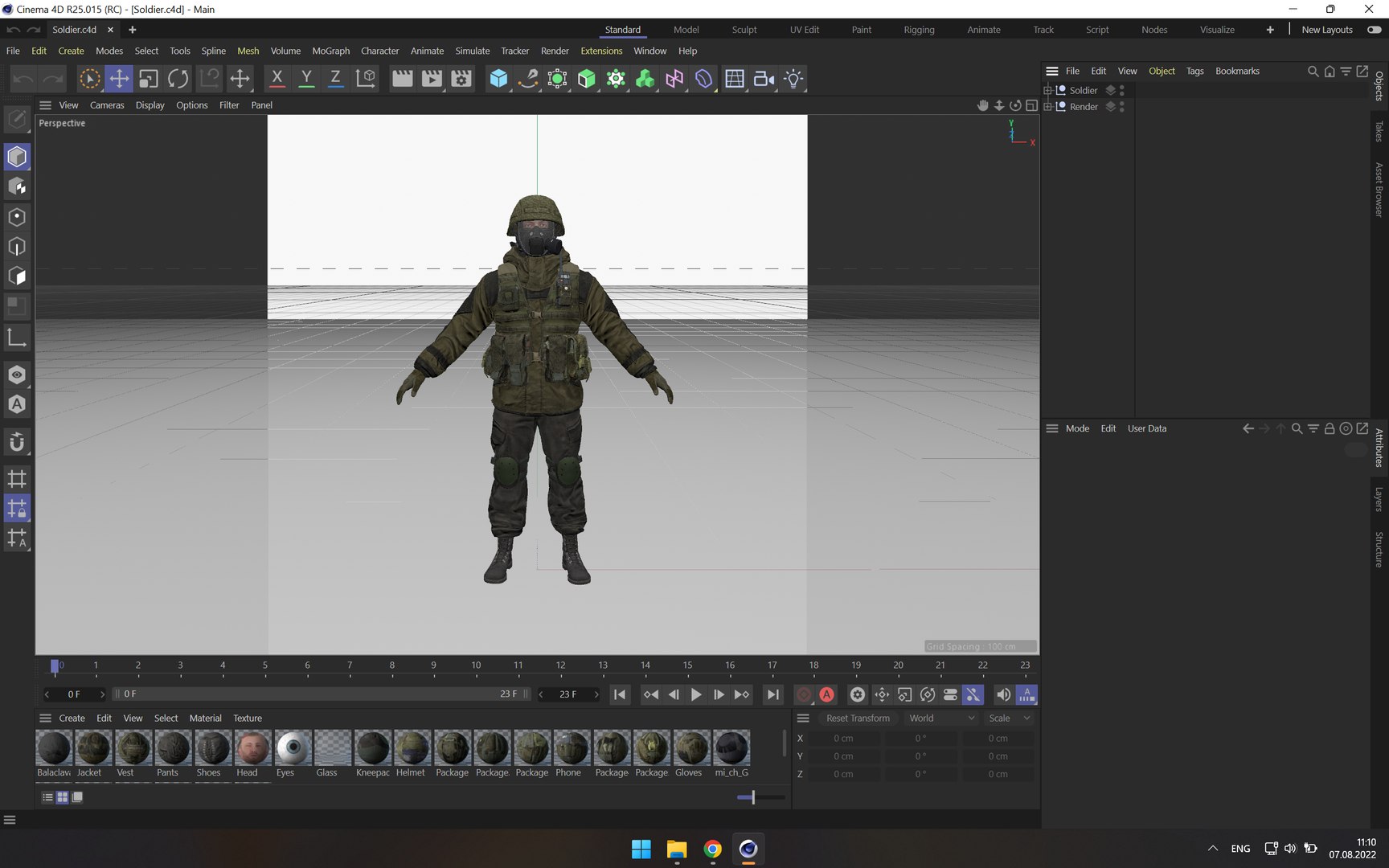 Stalker Soldier 3D - TurboSquid 2072526