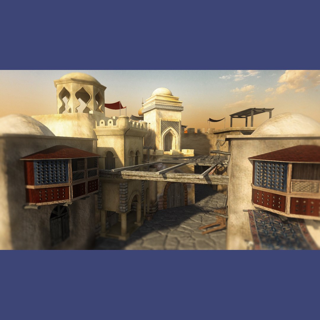 Persian Alley 3D Model - TurboSquid 1354512