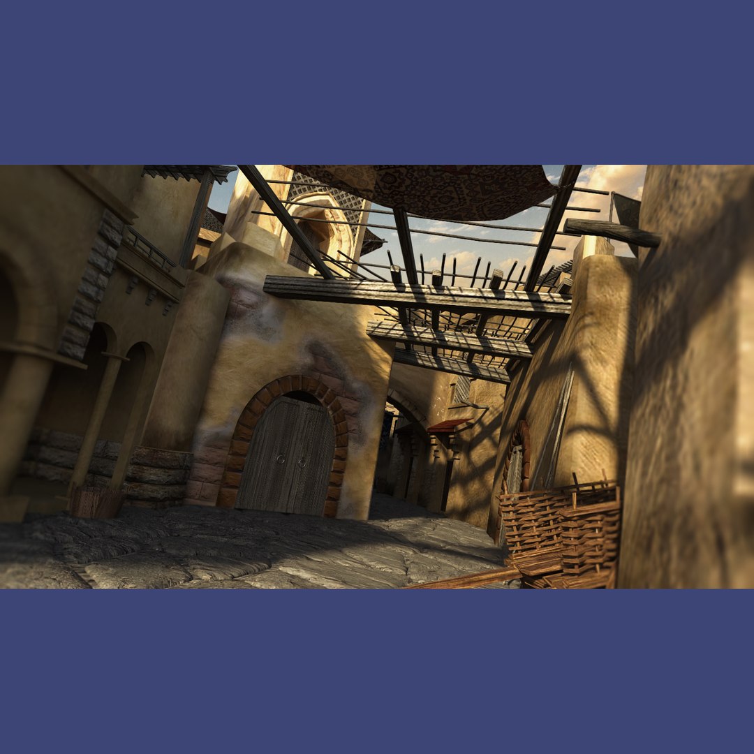 Persian Alley 3D Model - TurboSquid 1354512