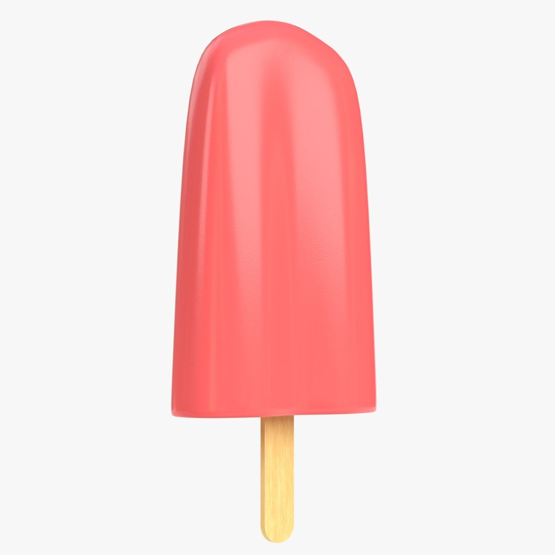 3D Stylized Ice Pop - TurboSquid 1382274