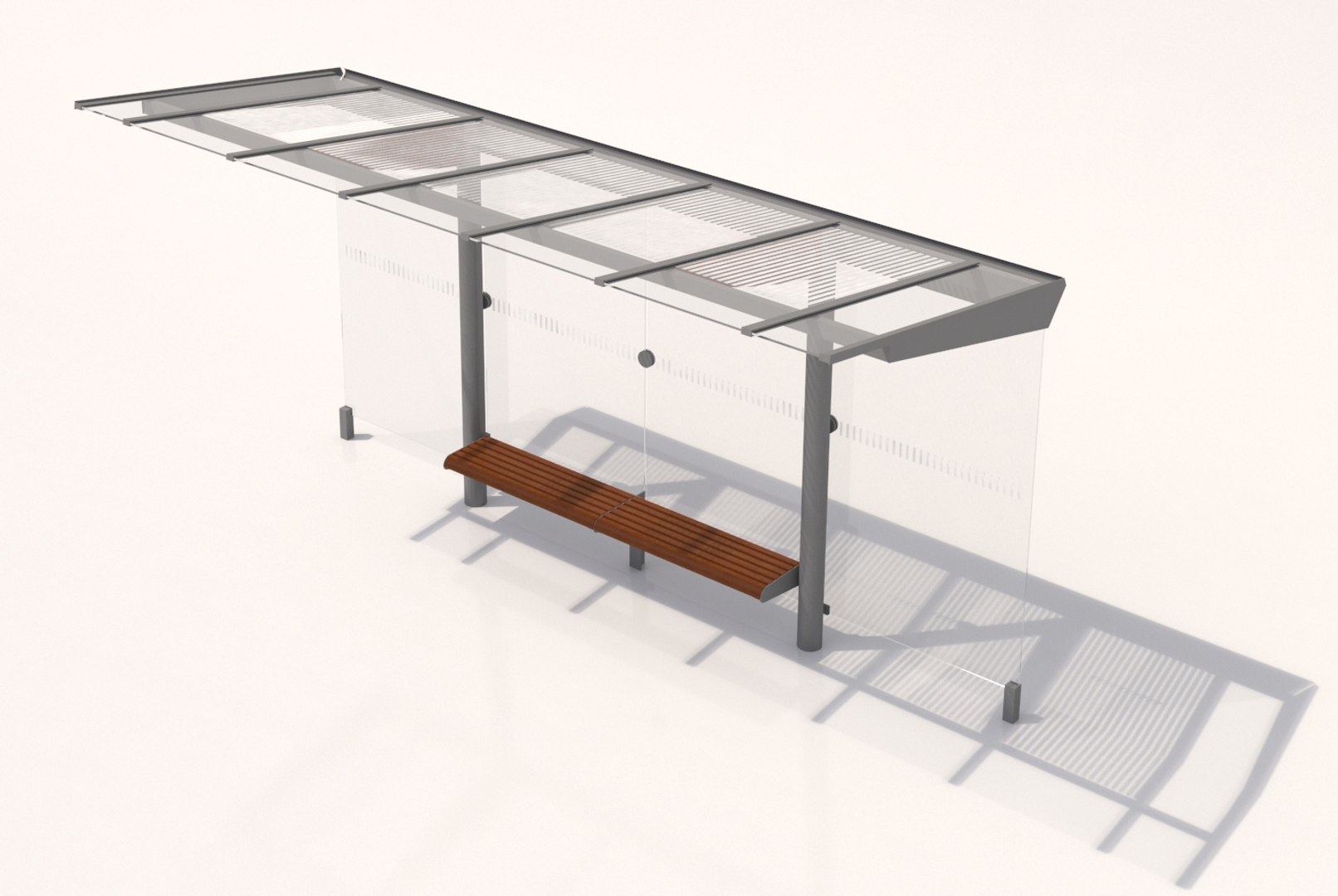 3d mmcite regio 300 bus shelter model