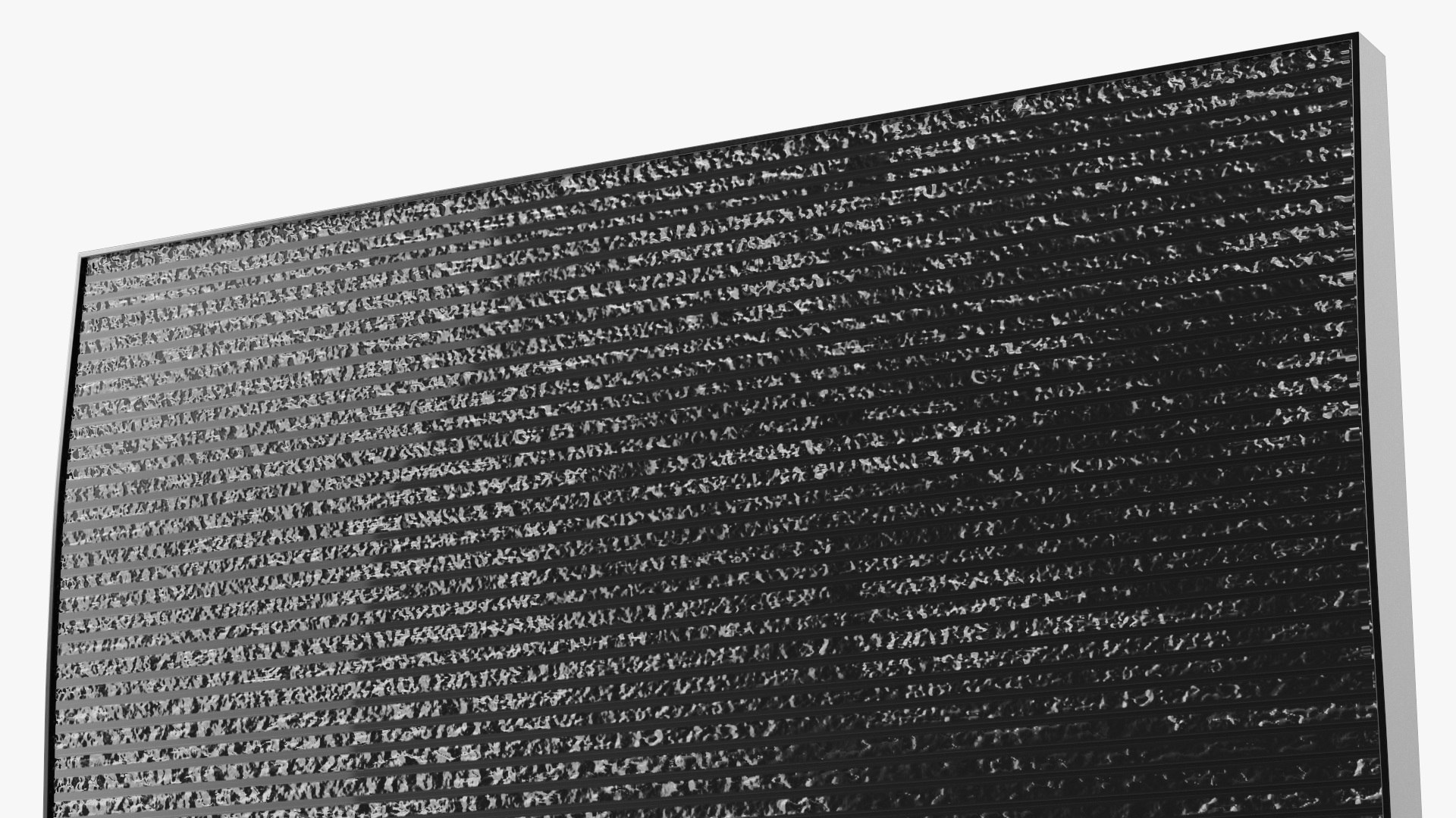 3D Modern Wall Fountain With Water - TurboSquid 2105585