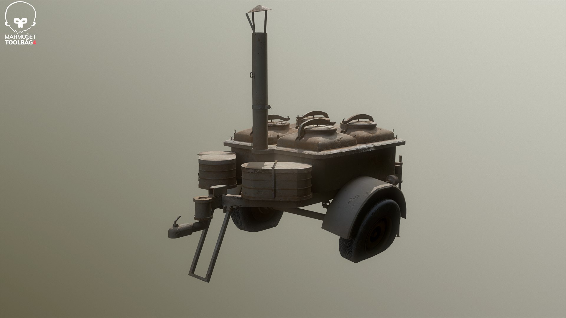 Old Army Filed Kitchen 3D Model - TurboSquid 2065679
