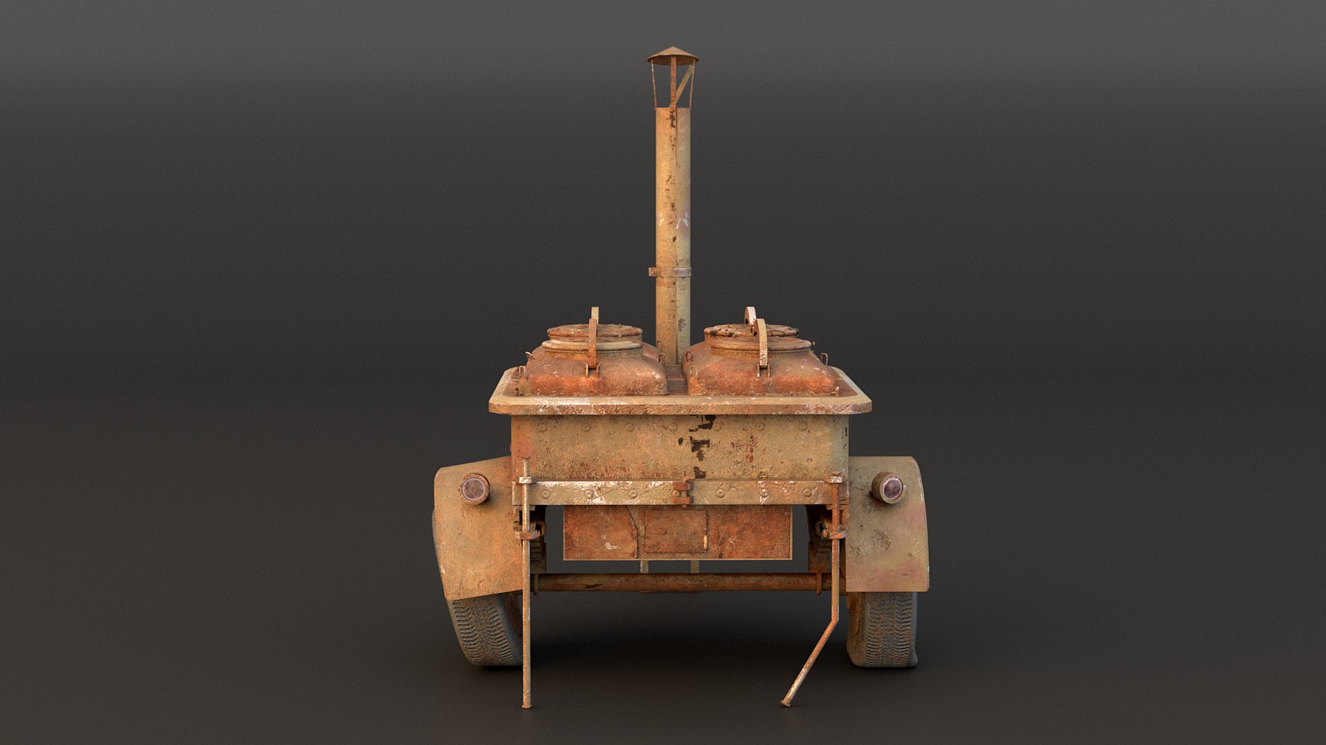 Old Army Filed Kitchen 3D Model - TurboSquid 2065679