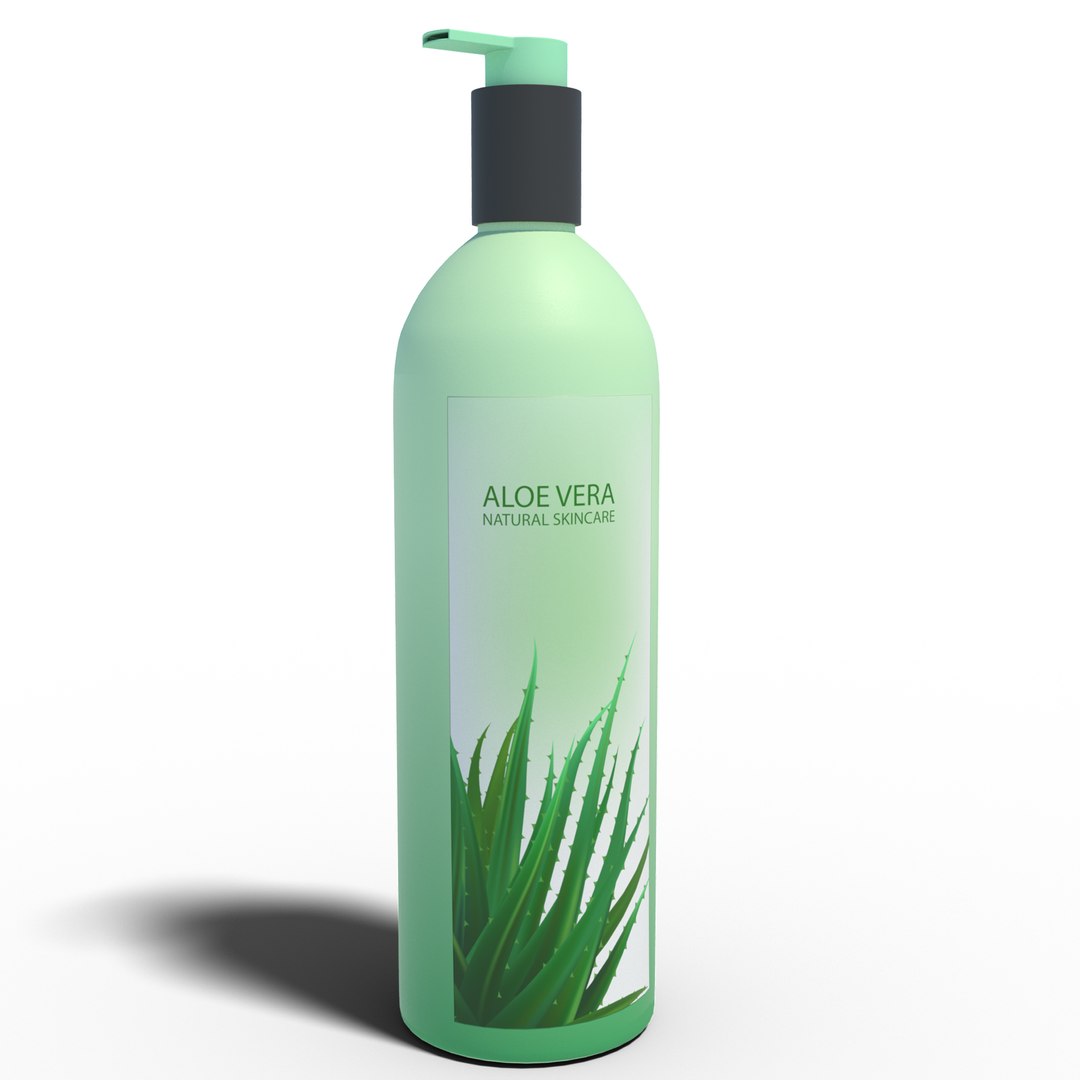 Body Lotion Aloe Vera 3D Model - TurboSquid 2096563