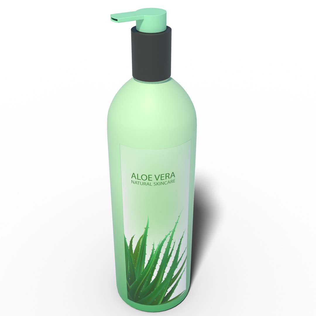 Body Lotion Aloe Vera 3D Model - TurboSquid 2096563