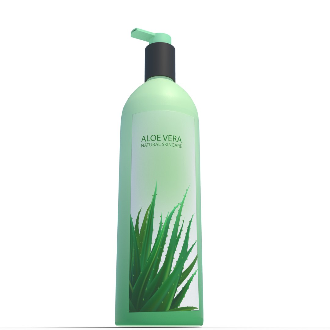 Body Lotion Aloe Vera 3D Model - TurboSquid 2096563