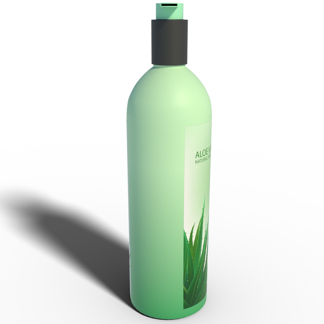 Body Lotion Aloe Vera 3D Model - TurboSquid 2096563