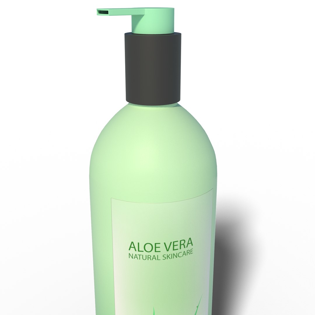 Body Lotion Aloe Vera 3D Model - TurboSquid 2096563