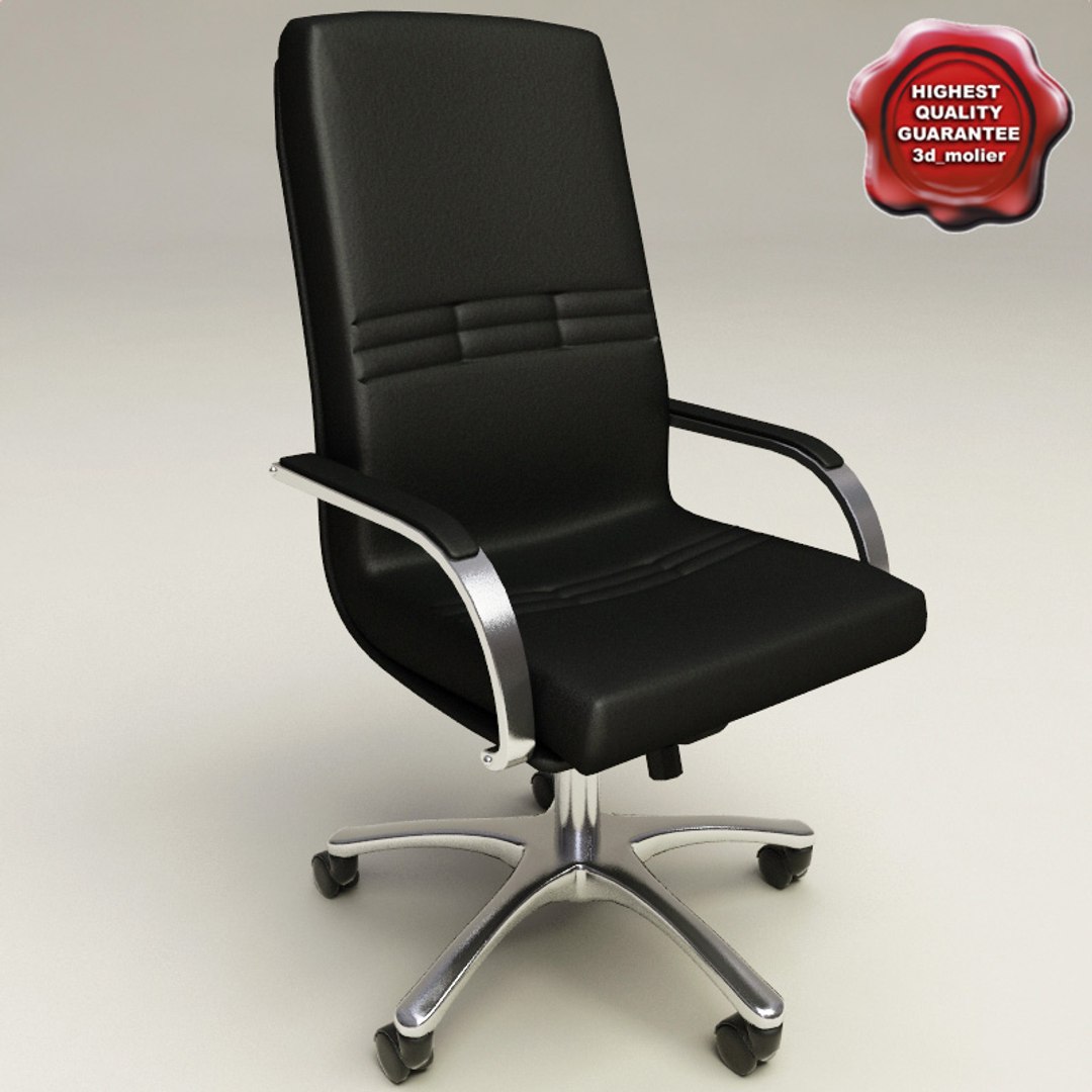 3d model office chairs v2