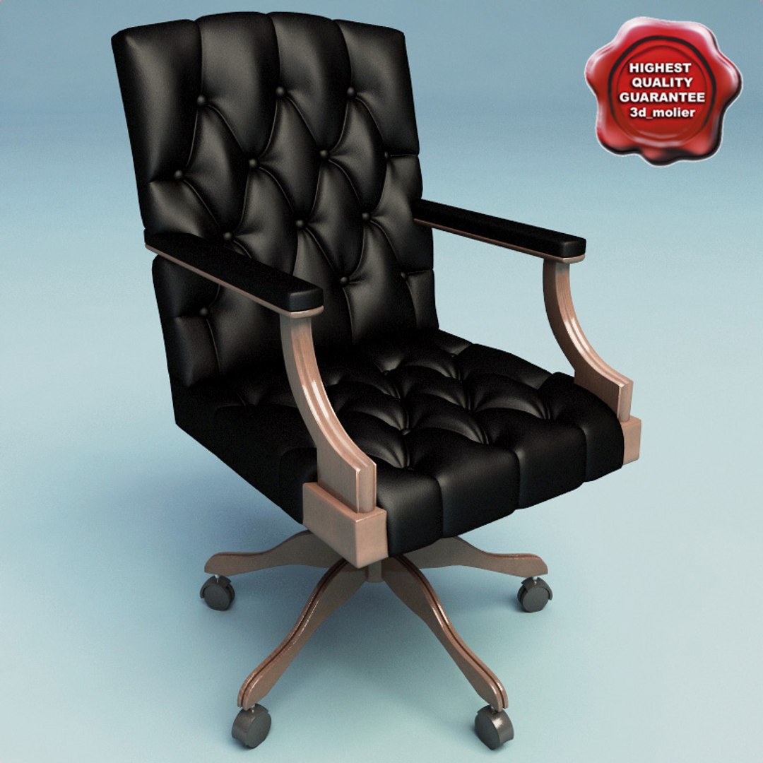 3d Model Office Chairs V2