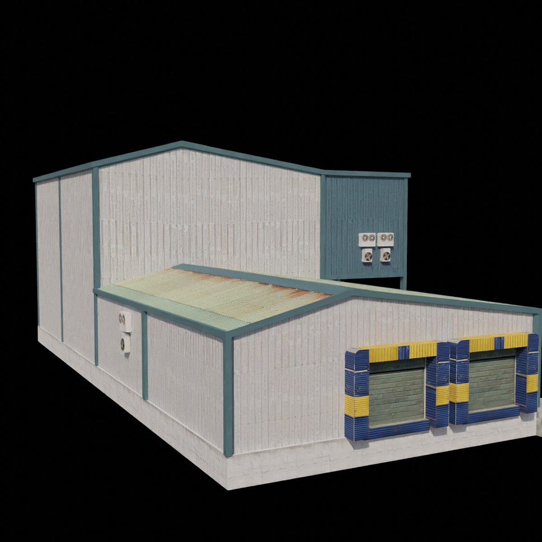 3D Model Nuclear Power Plant Warehouse - TurboSquid 1985592