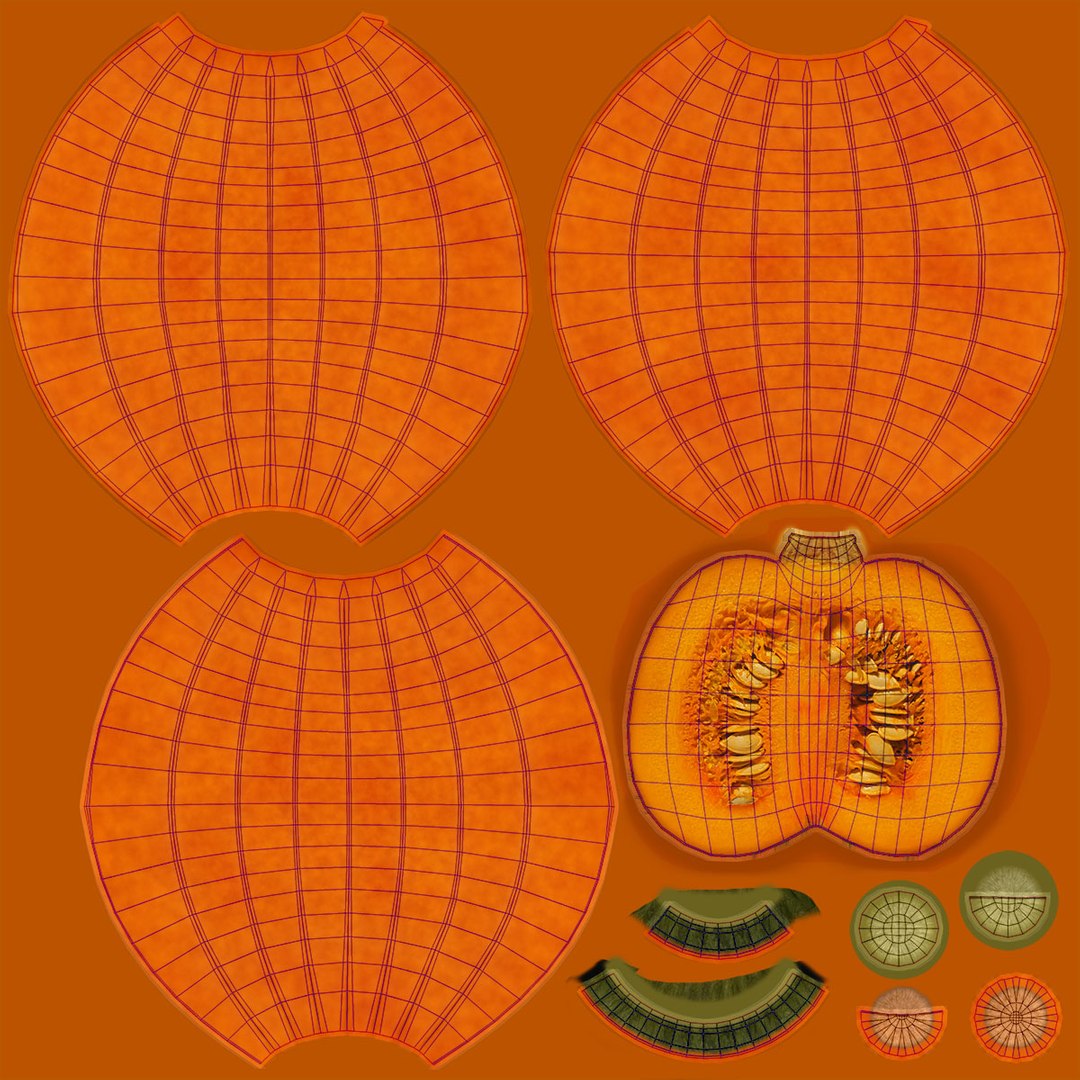 Pumpkin 2 3D Model - TurboSquid 1203817