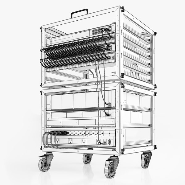 Ubiquiti UniFi Network Rack 3D model - TurboSquid 1853848