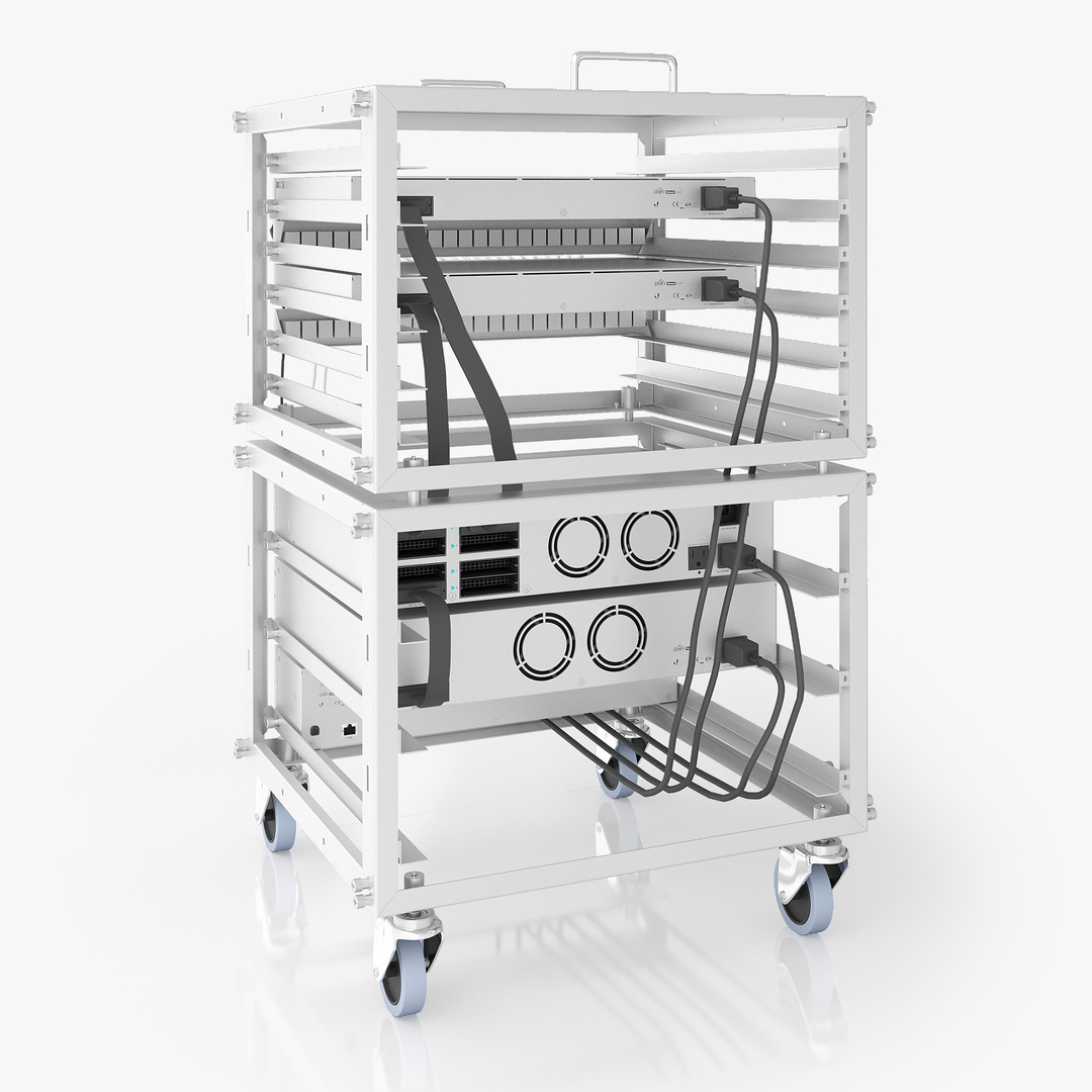 Ubiquiti UniFi Network Rack 3D model - TurboSquid 1853848