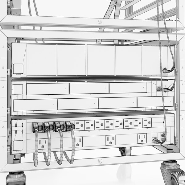 Ubiquiti UniFi Network Rack 3D model - TurboSquid 1853848