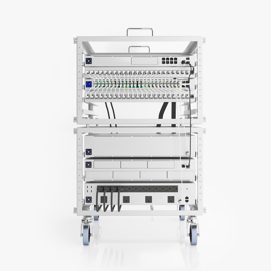 Ubiquiti UniFi Network Rack 3D Model - TurboSquid 1853848
