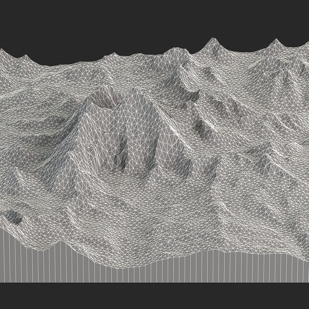 3d Model Mount Everest Landscape Terrain