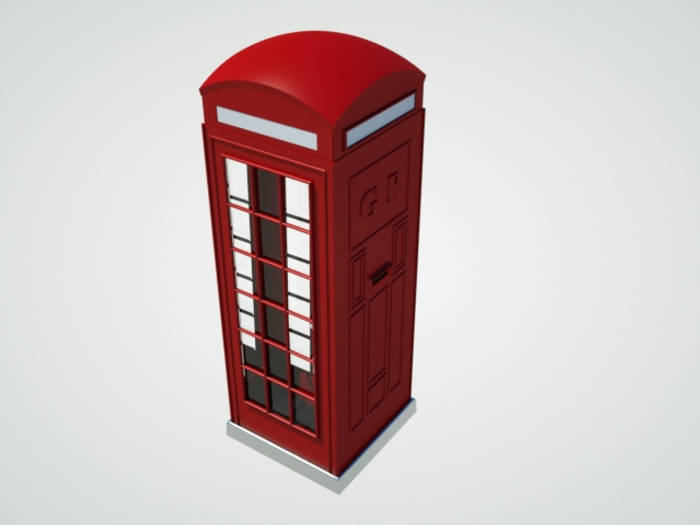Phone Box London 3D Model - TurboSquid 1222656