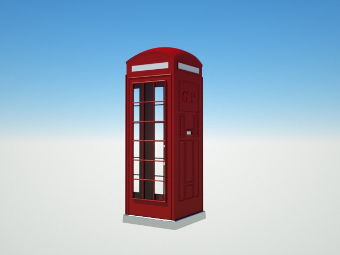 Phone Box London 3D Model - TurboSquid 1222656
