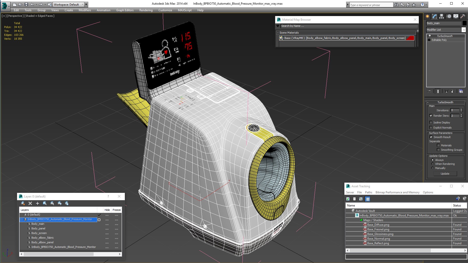 Inbody Bpbio750 Automatic Blood 3D Model - TurboSquid 1681713