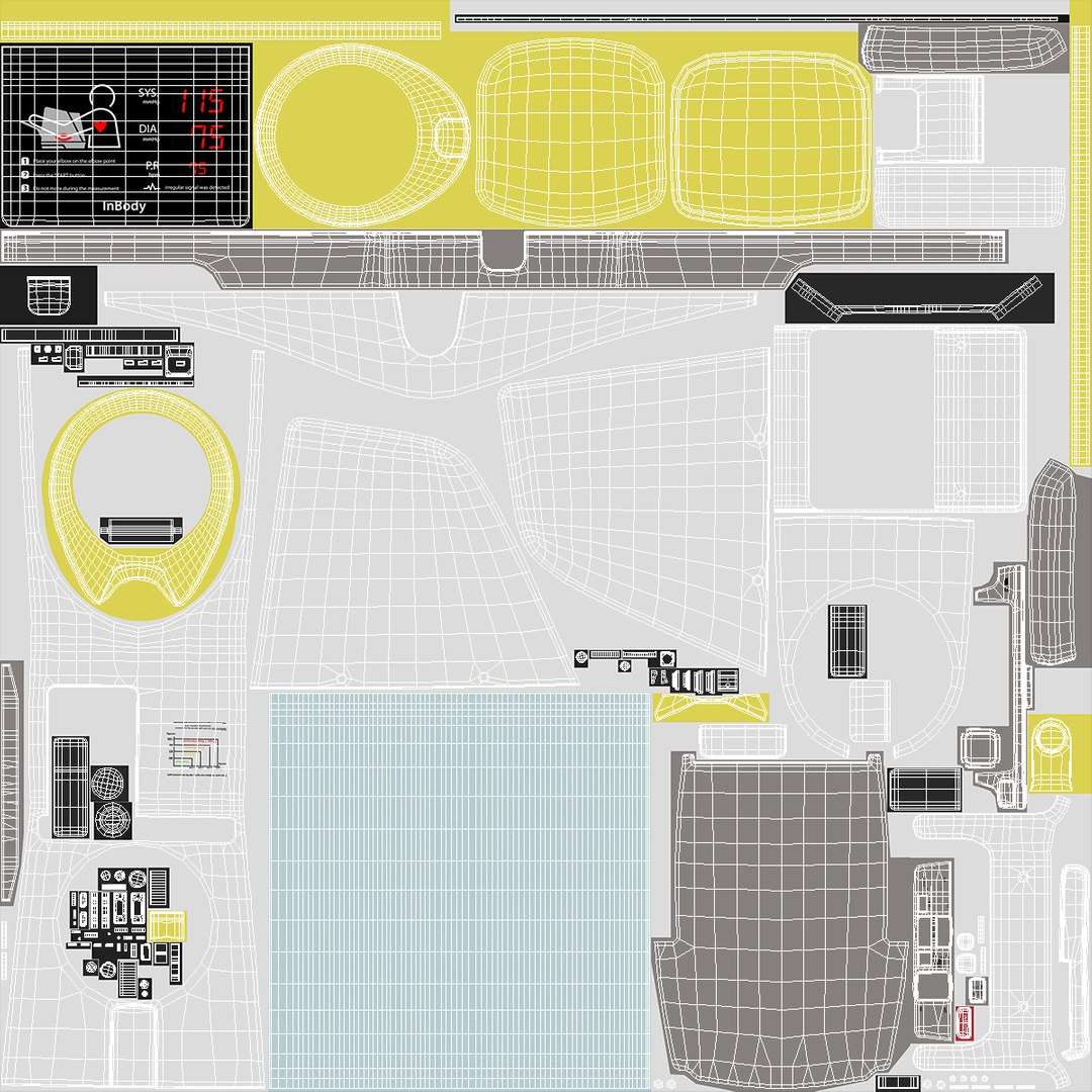 Inbody bpbio750 automatic blood 3D model - TurboSquid 1681713