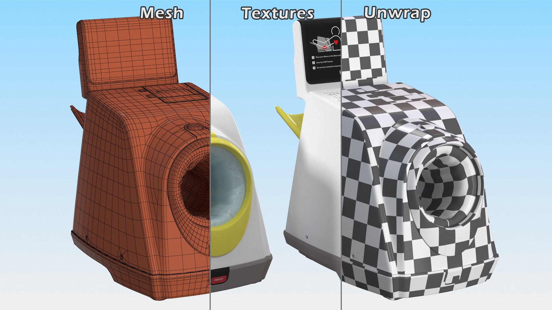 Inbody bpbio750 automatic blood 3D model - TurboSquid 1681713