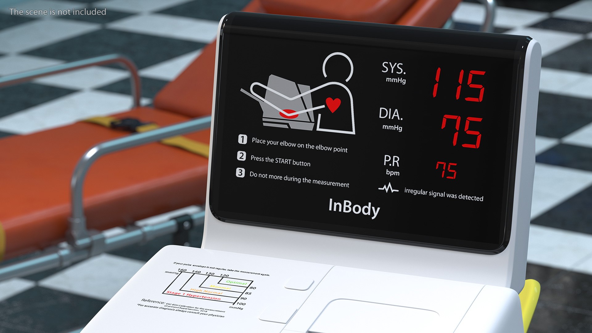 Inbody bpbio750 automatic blood 3D model - TurboSquid 1681713