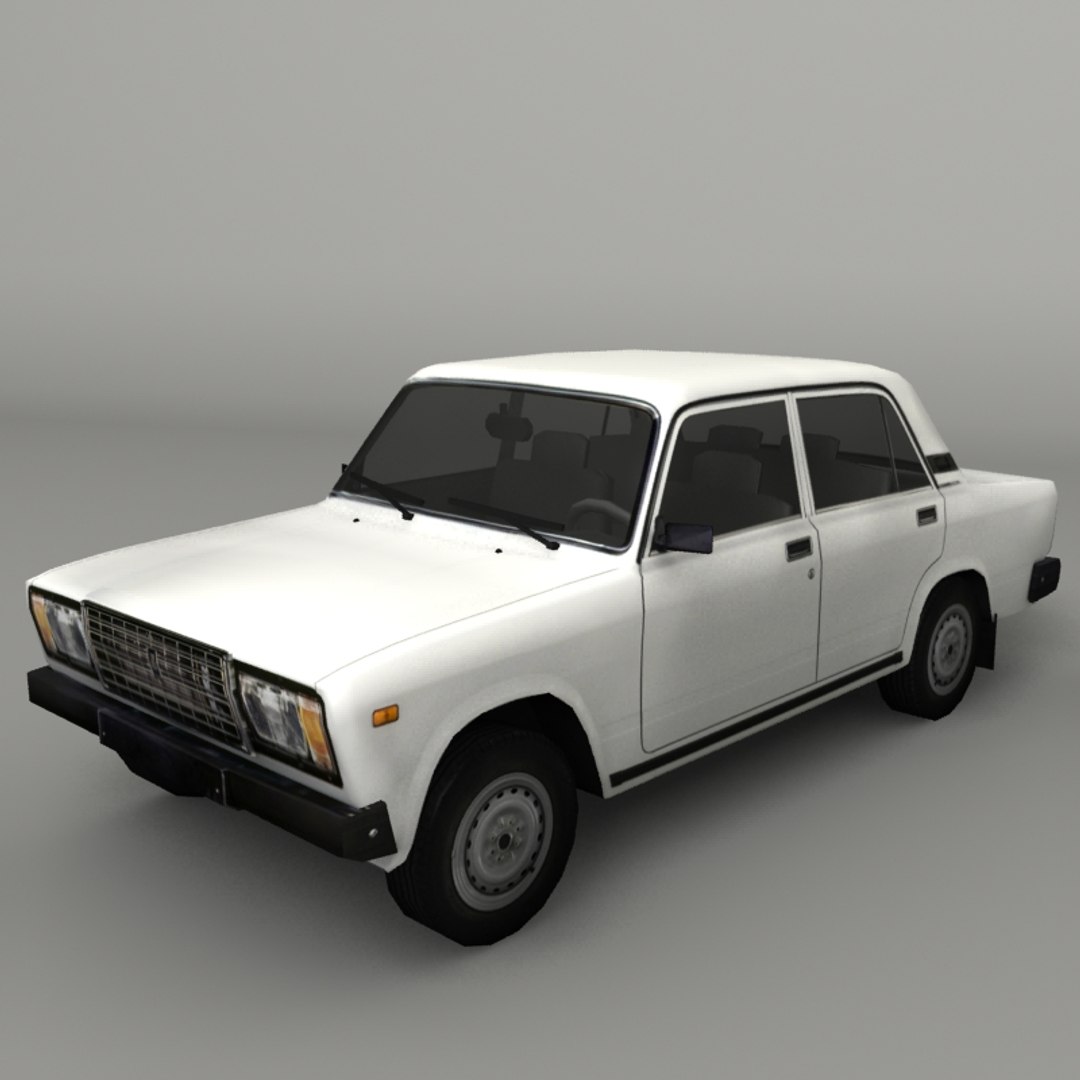 3dsmax Lada 2107