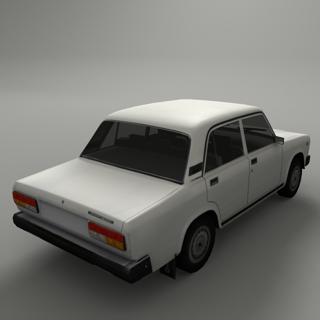 3dsmax Lada 2107