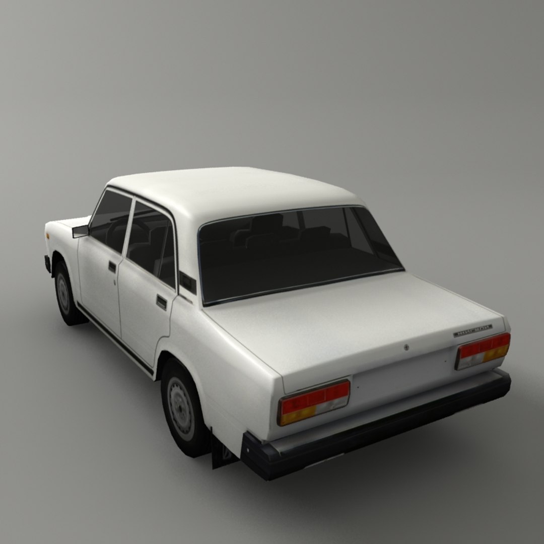 3dsmax Lada 2107