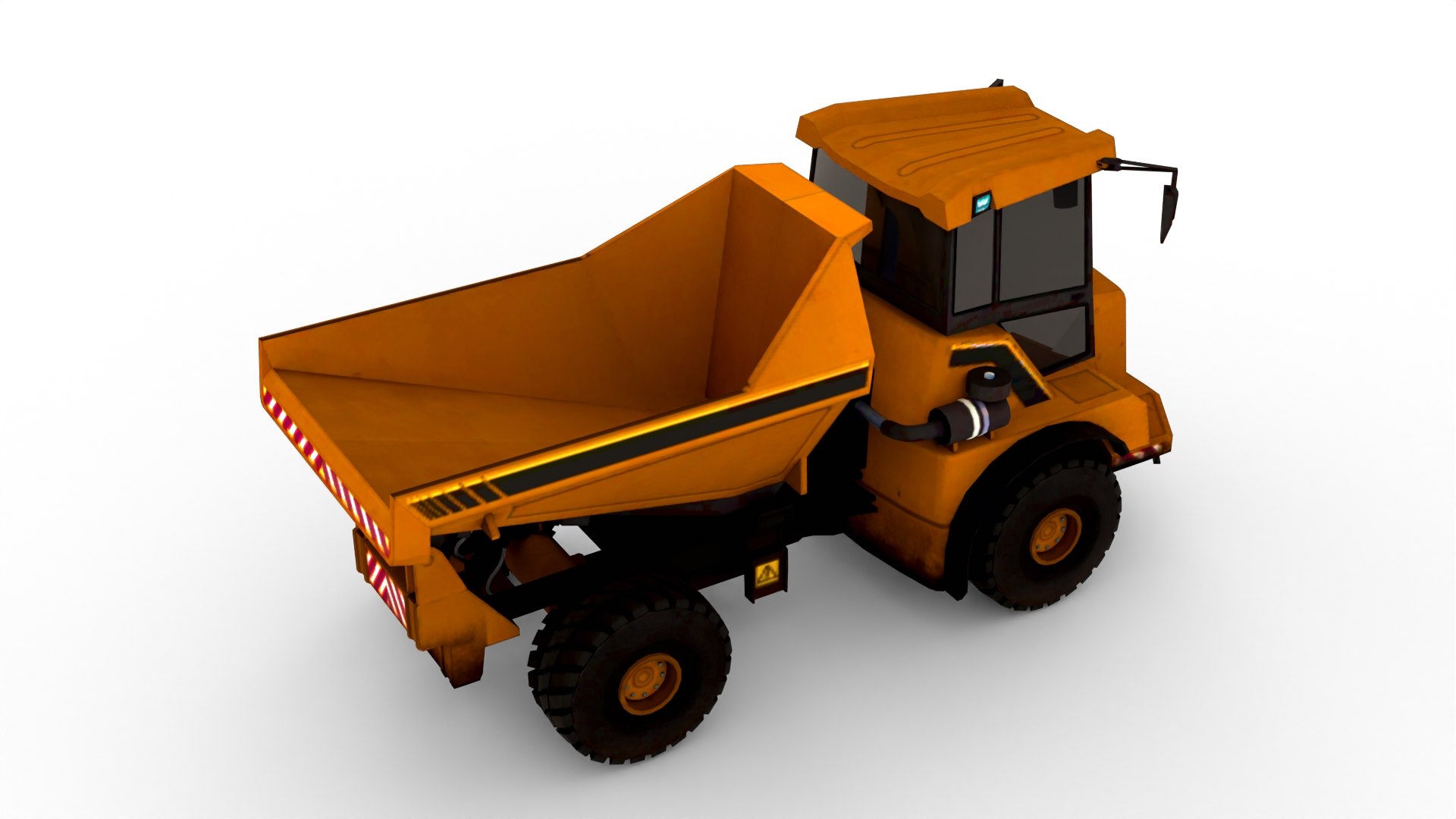 Dump Truck 3D Model - TurboSquid 2210393