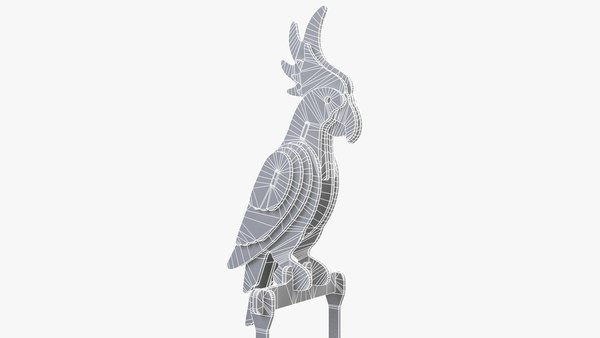 3D parrot laser cut animation model - TurboSquid 1609469