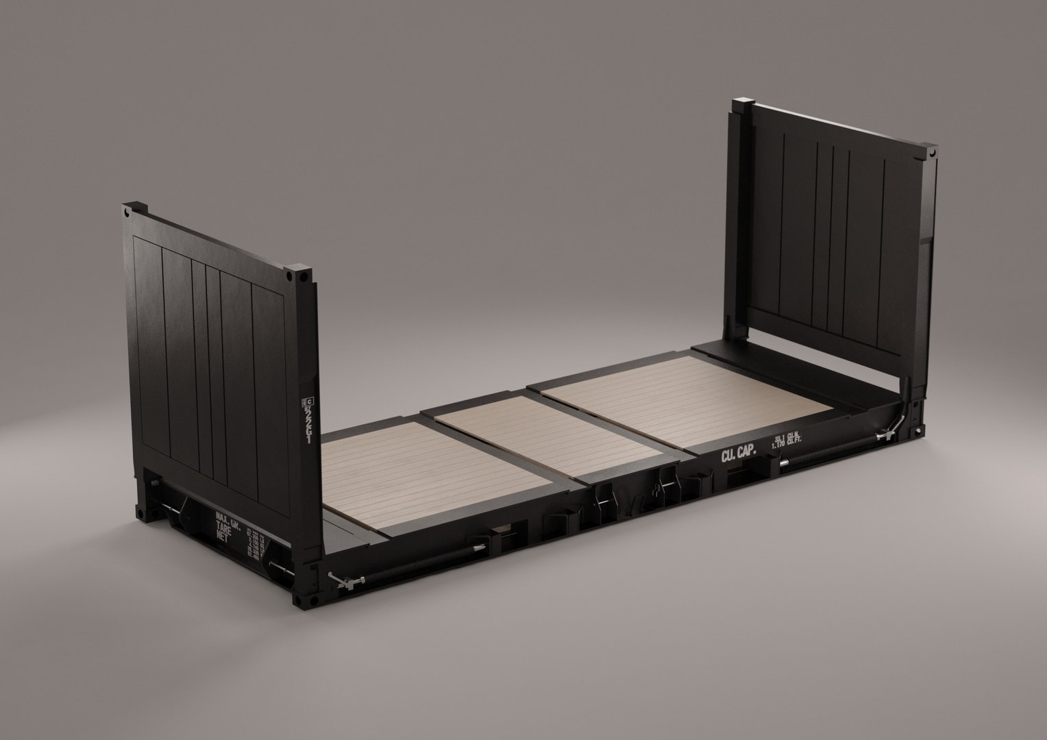 20 Flat Rack - 3D Model - TurboSquid 1368572