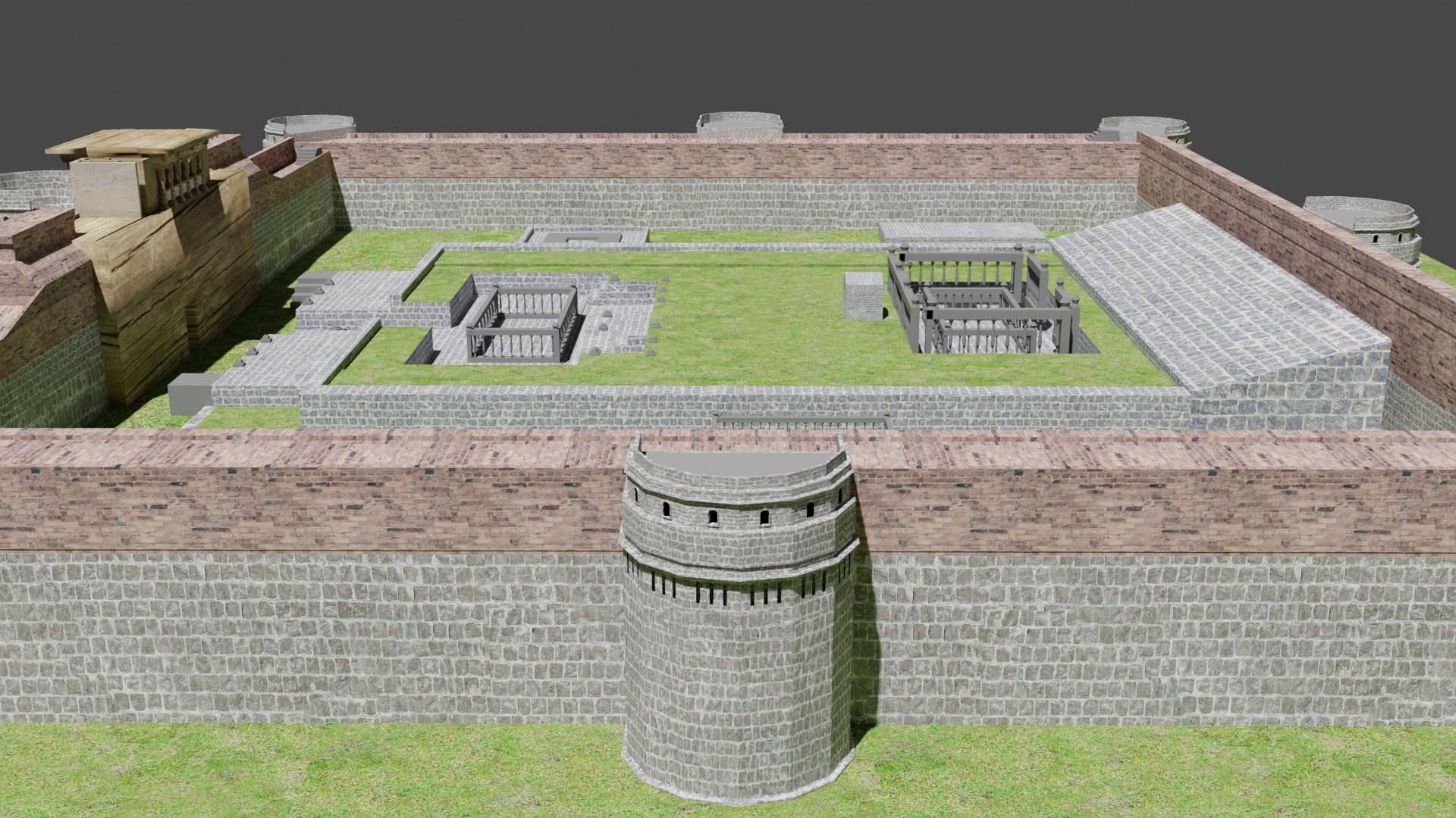 Fort Shaniwar Wada 3D Model - TurboSquid 2086857